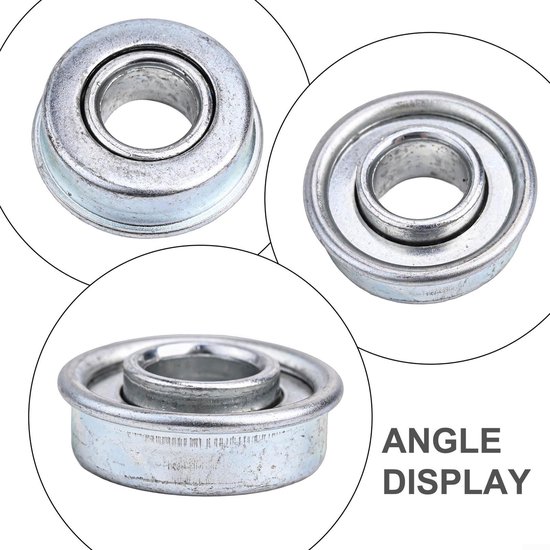 Set van 4 wiellagers geschikt voor grasmaaiers, perfect vervaardigd ...