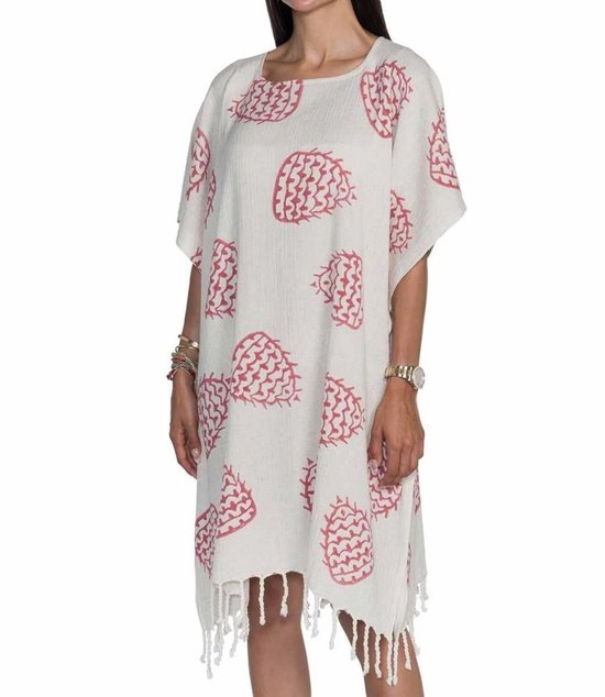Boho Strandtuniek Bordeaux | bol