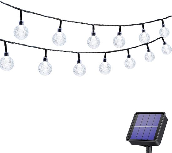 Home & Marker - Lichtsnoer Buiten Solar - Tuinverlichting op Zonne ...