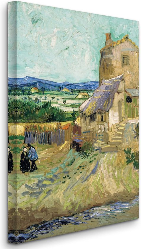 Vincent van Gogh - The old Mill - De oude molen (1888) - 3:2 | bol