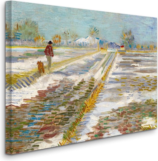 Vincent van Gogh - Landscape with Snow - Landschap met sneeuw (1888 ...