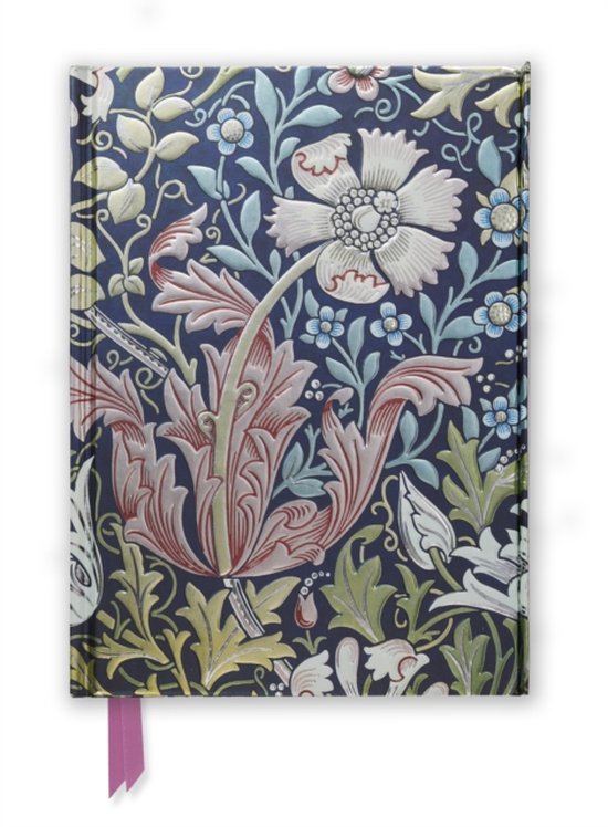 Compton Wallpaper by William Morris Foiled Notebook | bol.com
