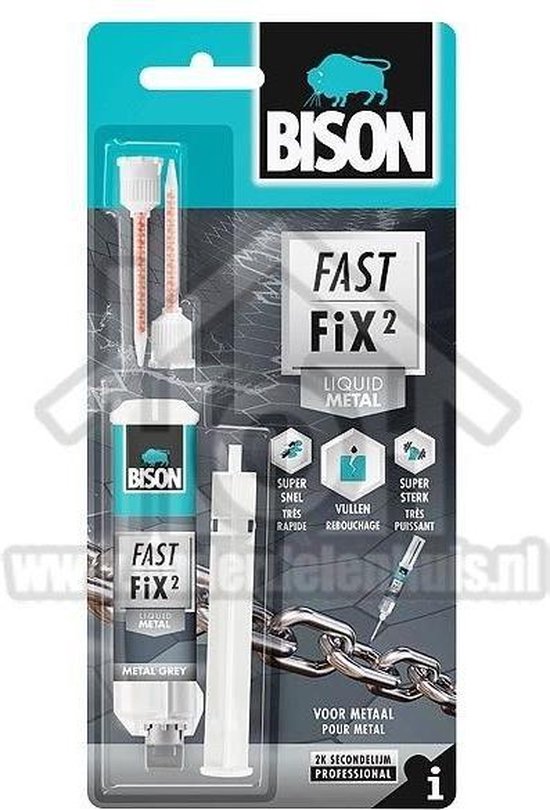 Bison Fast Fix Metal 10g | bol