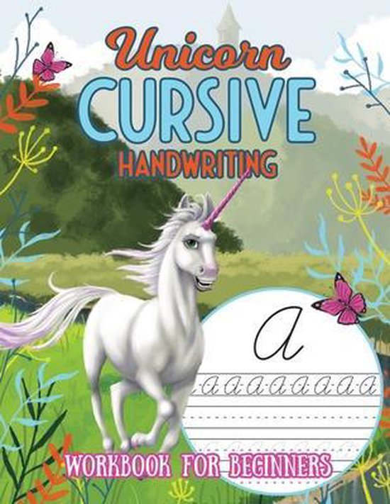 Unicorn Cursive Handwriting Workbook | 9798698201267 | Glyn Dent ...