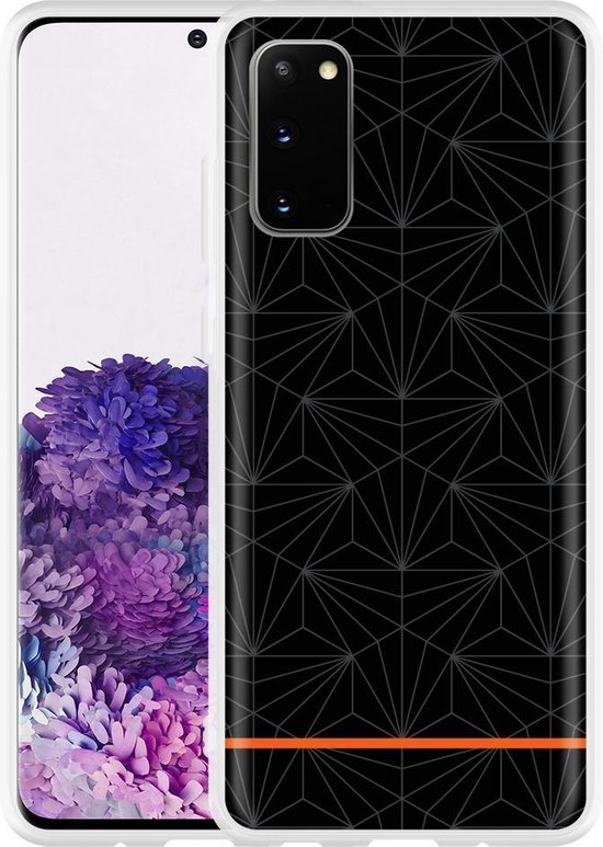 Samsung Galaxy S20 Hoesje Voetbalshirt Zwart | bol.com