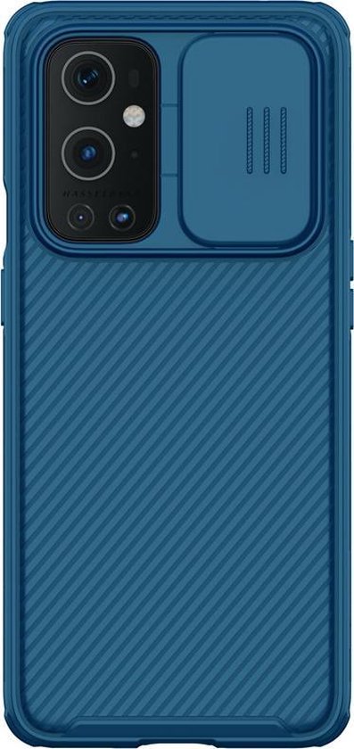 OnePlus 9 Pro Back Cover - CamShield Pro Armor Case - Blauw | bol.com