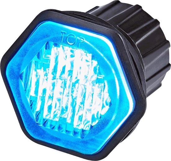 Allround signal Proxima LED inbouw flitser AMBER/BLAUW | bol
