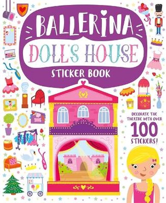 Ballerina Doll's House Sticker Book, Igloo Books | 9781801082877 ...