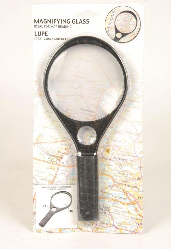 Lifetime Vergrootglas Groot Zwart | bol.com