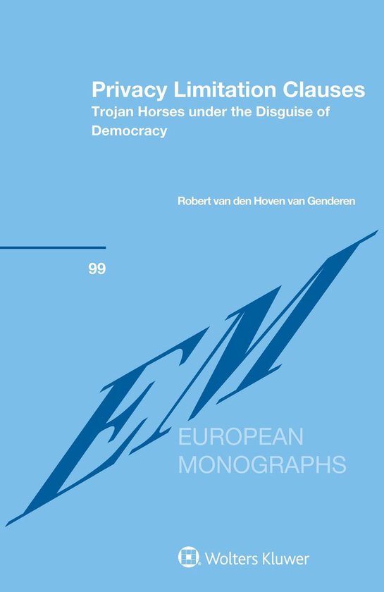 European Monographs Series - Privacy Limitation Clauses (ebook), Robert ...