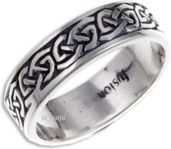 Endless Knot (Narrow) Zilveren Ring - Maat 57 (18,1 mm)(SR902.57) | bol