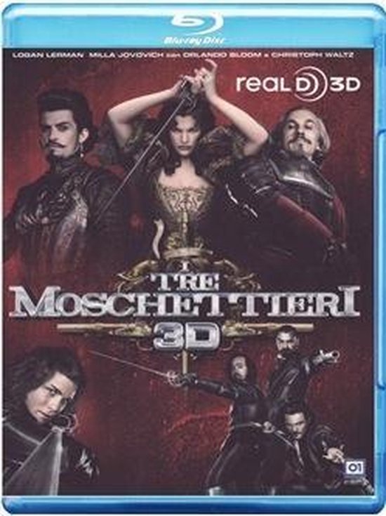 Lafeltrinelli I Tre Moschettieri 2011 3d Blu Ray 3d Engels