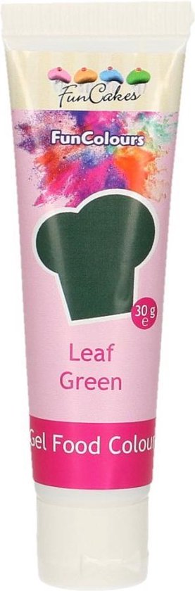 FunCakes Eetbare Voedingskleurstof - Kleurstof voor bakken Bladgroen 30g | bol