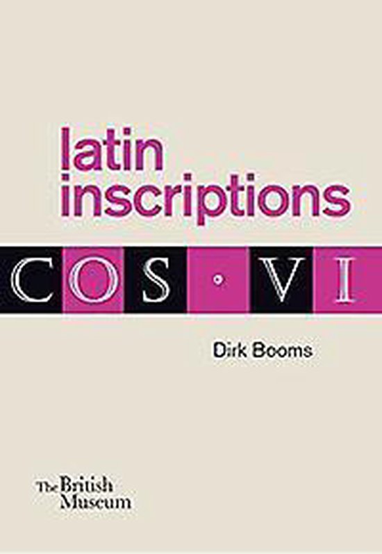 Latin Inscriptions | 9780714122885 | Dirk Booms | Boeken | bol.com