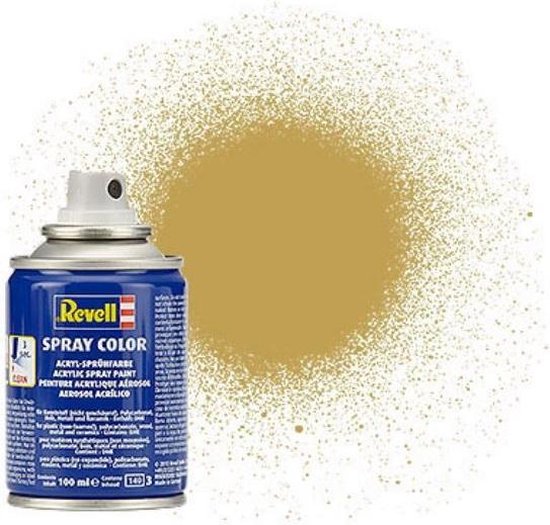 Revell #16 Sand Yellow - Matt - Acryl Spray - 100ml Verf spuitbus | bol