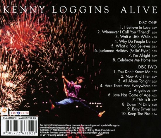 Kenny Loggins Alive | 0805772631021 | Boeken | bol