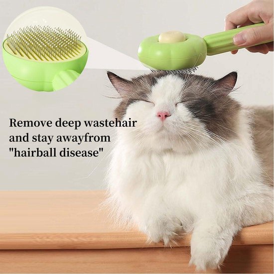 Hondenborstel voor katten en honden met korte zelfreinigende ...