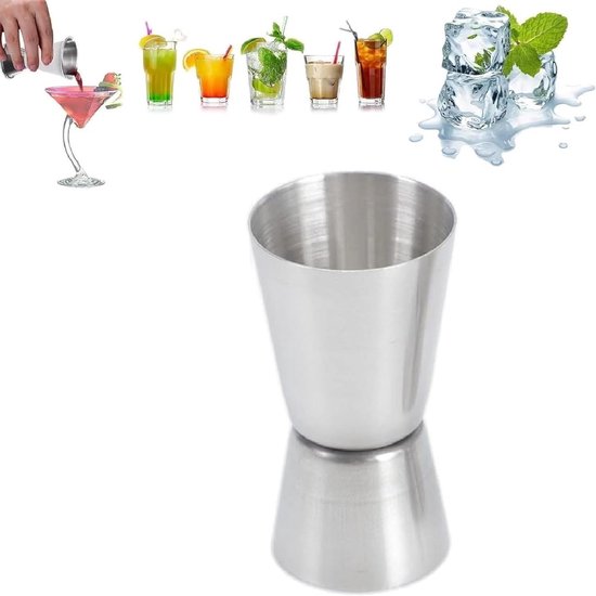 Barmaatje Stainless Steel Cocktail-20/40ml Jigger- Double Cup Measuring ...