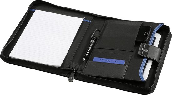 A5 Conferentiemap met rits - Geschikt voor notitieblok en documenten | bol