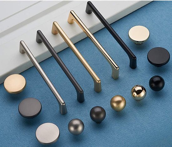 Moderne 320-mm geborsteld messing meubelgrepen - stanggreep ...