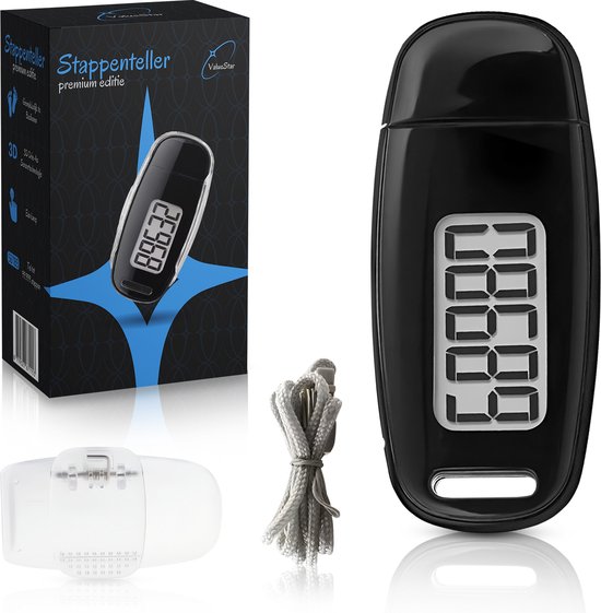 ValueStar - Stappenteller - Stappentellers - Stappenteller Broekzak ...