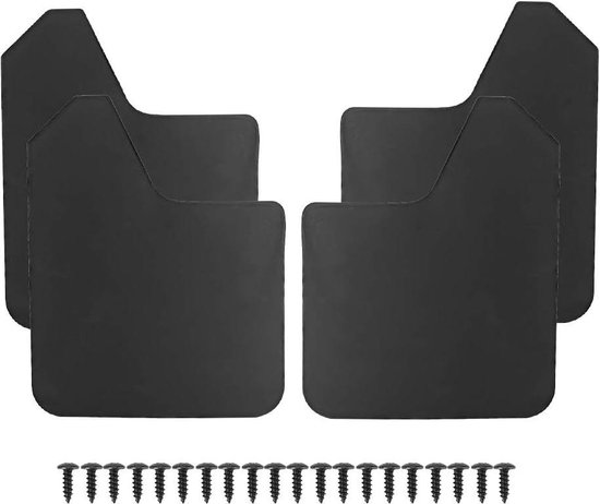 Universele Auto Spatlappen Rubber Mud Guard - Spatbord Cover Splash ...