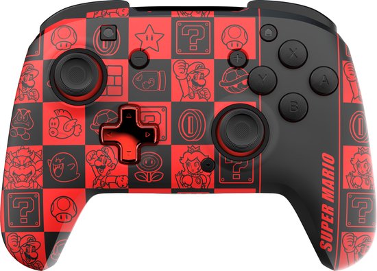 PDP Gaming Rematch Draadloze Controller - Super Icon Glow in the Dark ...