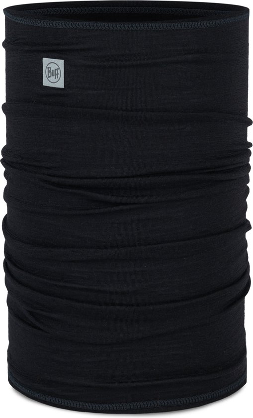 BUFF® Merino Lightweight SOLID BLACK - Nekwarmer | bol