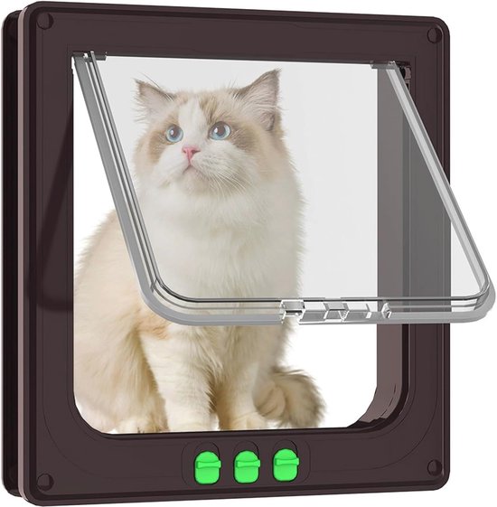 Weerbestendig Kattenluik met Eenvoudige Installatie - Binnen en Buiten ...