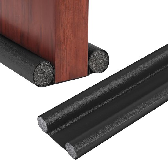 Tochtstopper voor deuren 96 cm - dubbele afdichting voor optimalisatie ...