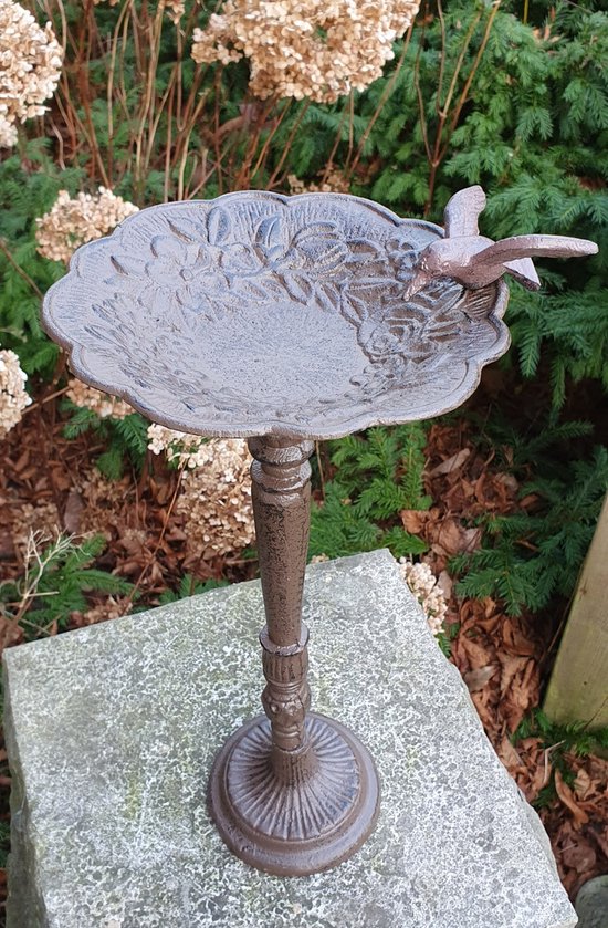 VOGELDRINKSCHAAL / GIETIJZER / vogelbadje | bol