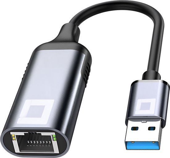 Co2® USB naar Ethernet Adapter - Kabel - Internet - RJ45 Netwerk LAN ...