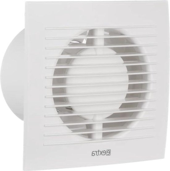 Badkamer Ventilator Witte Stille Afzuigventilator Ø 100mm ...