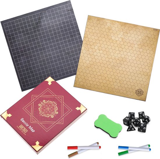Lapi Toys Dungeons and Dragons Battlemat - DD Mega Mat | bol
