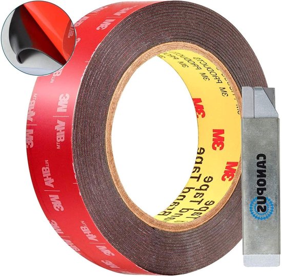 Dubbelzijdig plakband extra sterk 5925 voor binnen en buiten - 40 x 25 ...