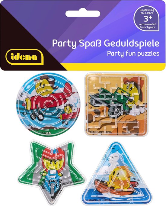 Feestplezier Geduldspellen - 4 Stuks Rechte en Grappige Emoji ...