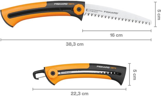 Handzaag voor jong hout - Grofgetand, Opvouwbaar, Inklapbare Zaag met ...