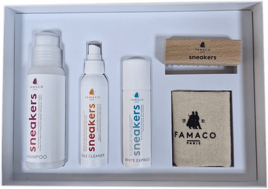 Famaco Sneakers Kit - Sneaker kit voor het reinigen en verzorgen van ...