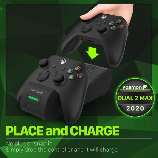 Max Charging Station Compatible with Xbox Series X/S Elite Controllers ...