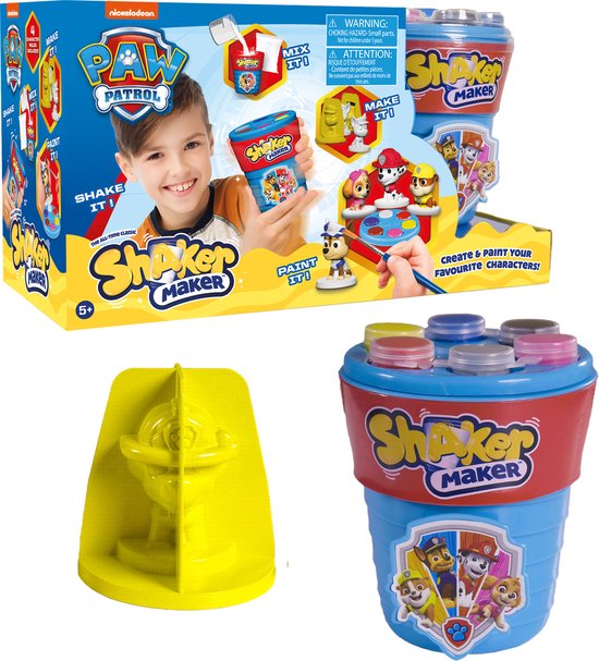 Shaker Maker - Paw Patrol - Gipsfiguren Maken | bol
