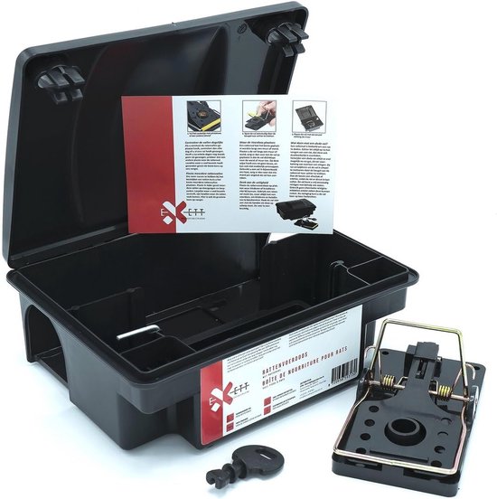 Rattenvoerdoos met Rattenval - 100% Effectieve Oplossing voor ...