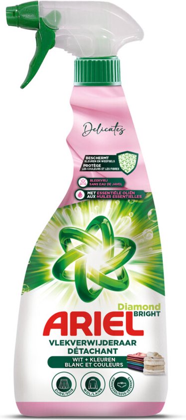 Ariel Vlekkenverwijderaar Delicate & Wool Spray 750 ml | bol