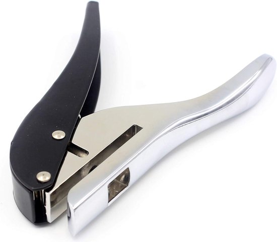 Metalen Hand Held Pons Zwaar Plicht Enkele Ronde Gat Pons Tang voor ID ...