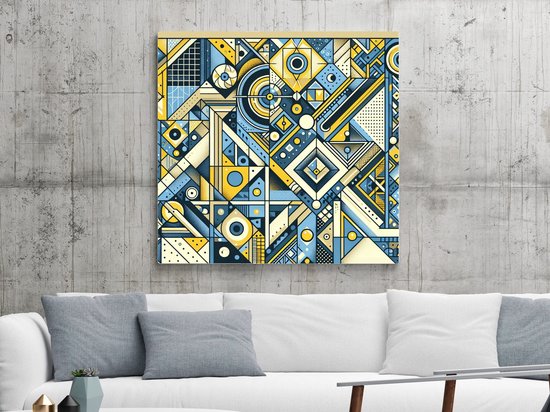 Abstract vermeer schilderij | Vermeer's Vision: A Surreal Symphony of ...