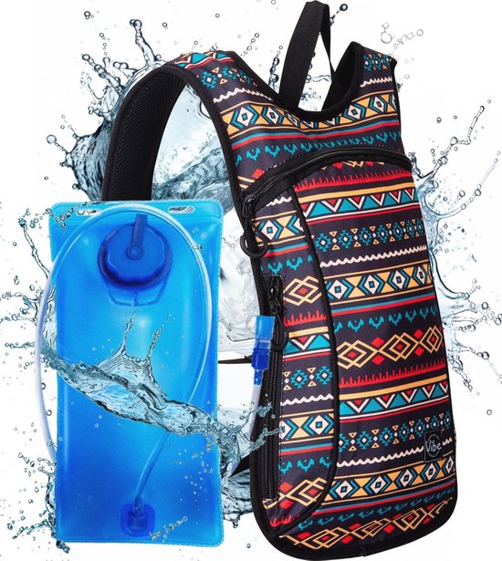 Hydratatie Pack Rugzak met 2L Waterzak voor Outdoor Sport en Festivals ...