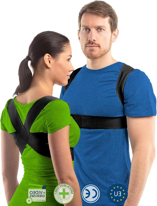 Postuur corrector rugondersteuning voor vrouwen en mannen ...