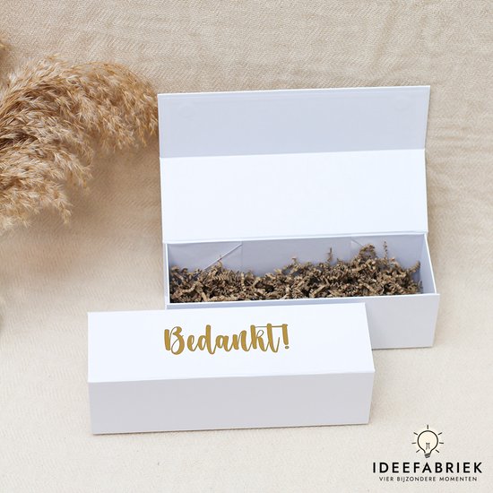 Ideefabriek - Coffret cadeau - Merci - Cadeau coffret vin - Cadeau ...