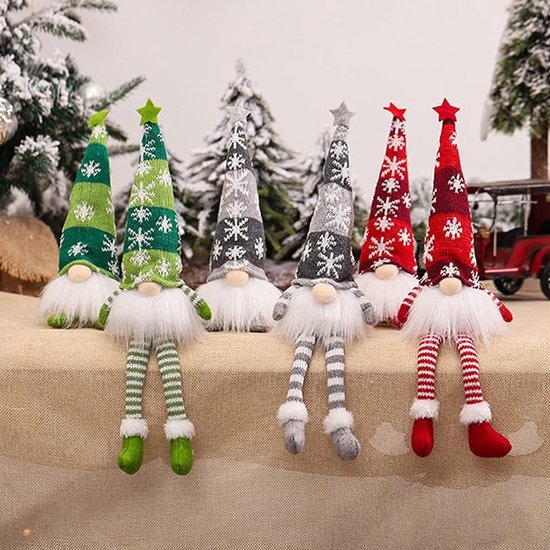 Kerst Decoratie Kabouter Figuren - Verlichte LED Kerstdecoratie ...