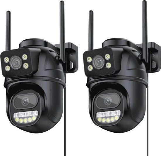 2K Bewakingscamera voor Buiten - 6 MP PTZ IP-camera met Automatische Tracking en 2-Weg... | bol