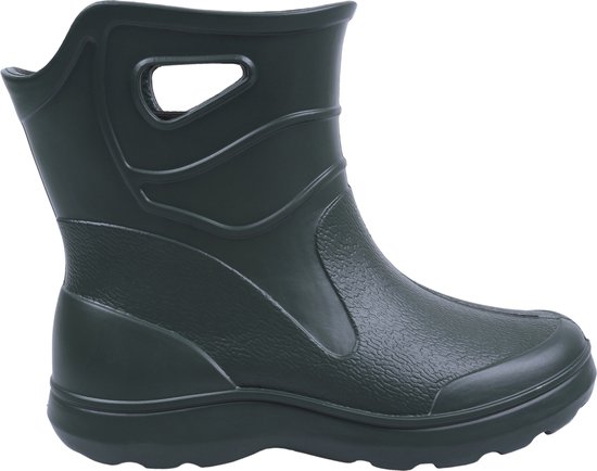 KOLMAX - Lage, Olijfkleurige Regenlaarzen | bol